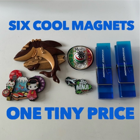 Other | Six Really Cool Magnets | Poshmark